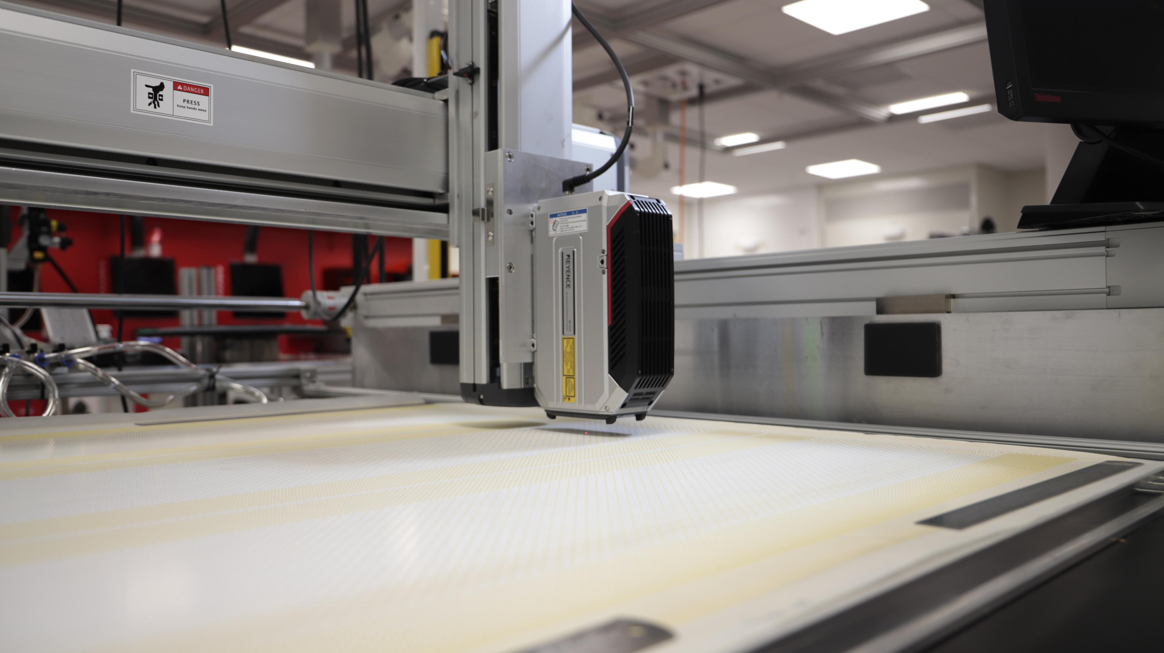 Henkel resin prints directly onto flat sheet membranes, eliminating ...